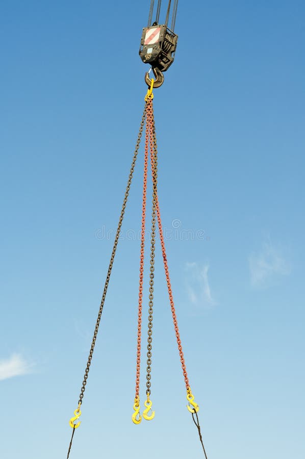 Background of an Arrow of the Crane Stock Image - Image of machinery ...