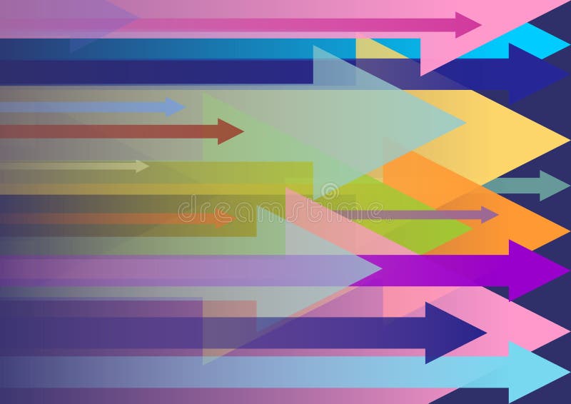 BACKGROUND with ARROW DIRECTIONS Stock Vector - Illustration of team ...