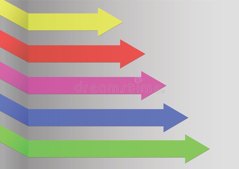 Background with arrows stock vector. Illustration of presentation ...