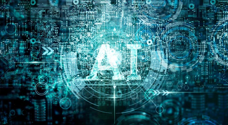 Background of Artificial Intelligence AI for Technology, Innovation and ...