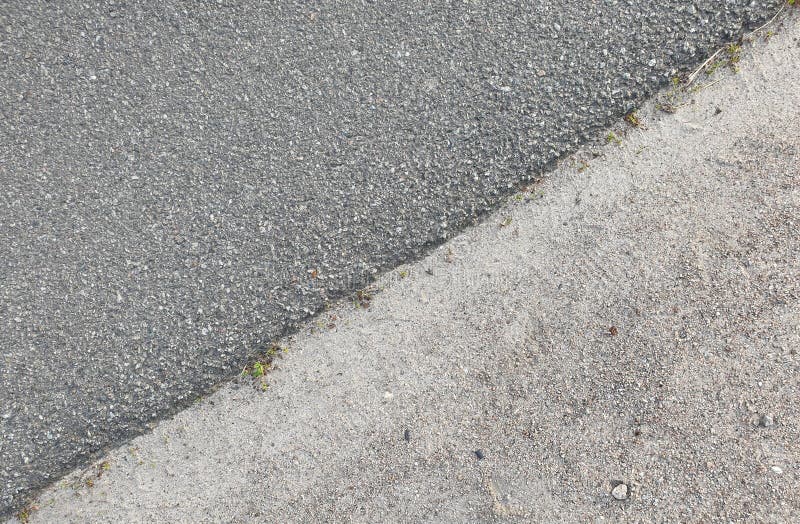 Background Asphalt Road Edge, Full Screen, Top View Stock Photo - Image ...
