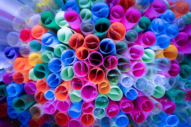 Background of Assorted Colored Wrapping Paper Set Stock Photo - Image ...