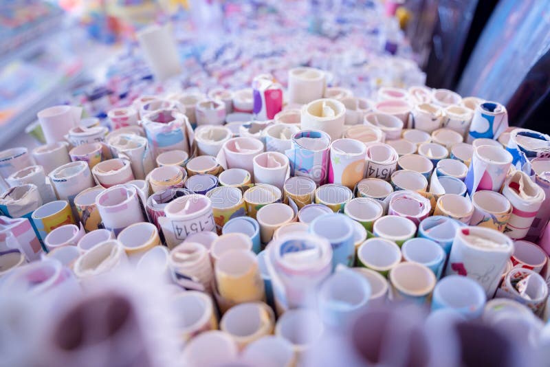 Background of Assorted Colored Wrapping Paper Set Stock Photo - Image ...