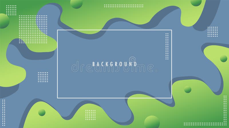 Cover, Header, Card with Wavy, Wave Curve Shape Background Template ...
