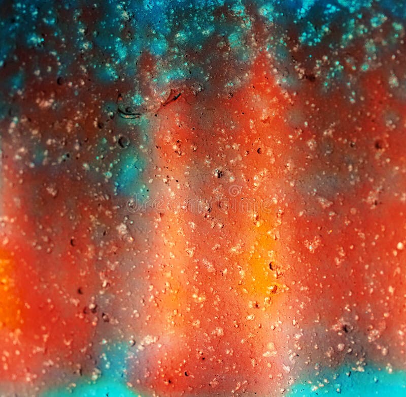 Colourful Gradient Glass Reflections on a Wall Stock Photo - Image of ...