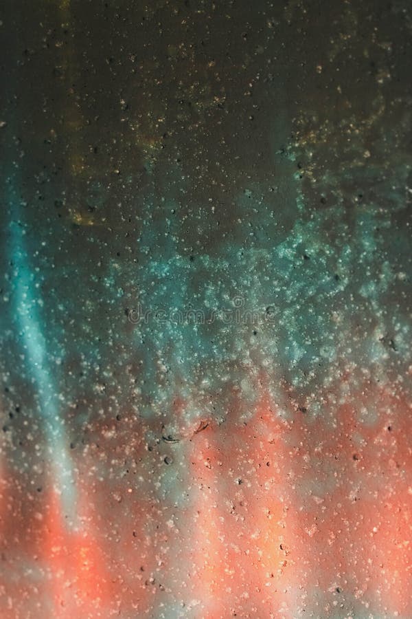 Colourful Gradient Glass Reflections on a Wall Stock Photo - Image of ...