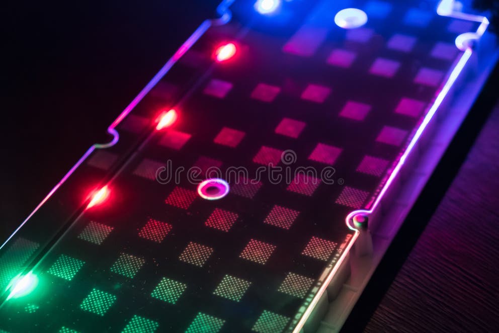 Background Backlight Backlit Button Closeup, Key Stock Illustration ...