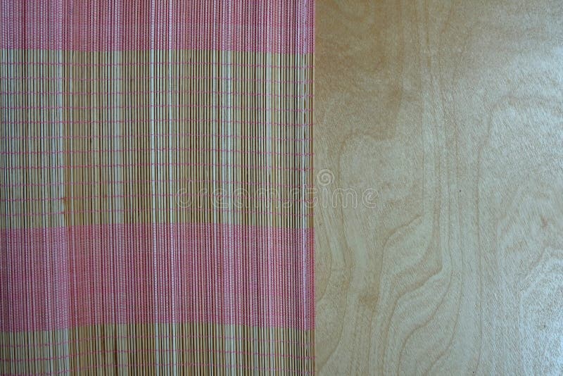 Background of Bamboo Mat Plate, Colorful Pattern, Bamboo Texture, Blank ...