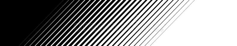 Background Banner with Diagonal Gradient Stripes Black and White Stock ...