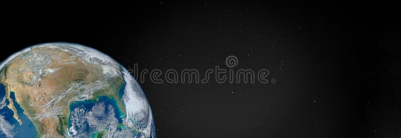 Background Banner Earth from Space Texture Background of the Starry Sky ...