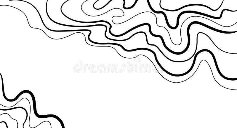 Background for the Banner. Elegant Flowing Lines on White Background ... Background for the Banner. Elegant Flowing Lines on White Background ...