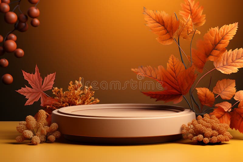 Background or Banner Template for the Design of Autumn and Fall Banners ...