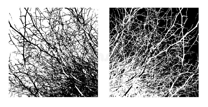 Background Bare Tree Branches. Not AI, Vector Illustration Stock Vector ...