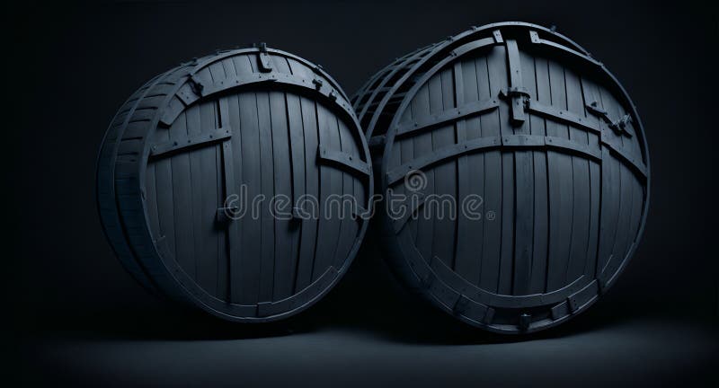 Background of Barrel Shape, Free, Empty, Space Stock Illustration ...
