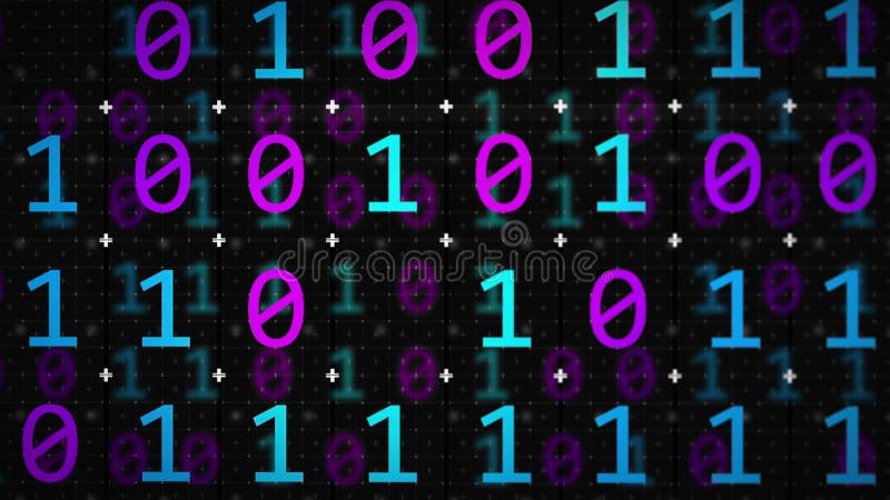 Background Based on Binary Code Technology. Protecting Digital Data from Hacking and Viruses ...