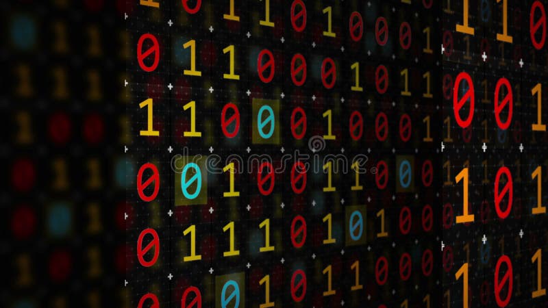 Background Based on Binary Code Technology. Protecting Digital Data from Hacking and Viruses ...