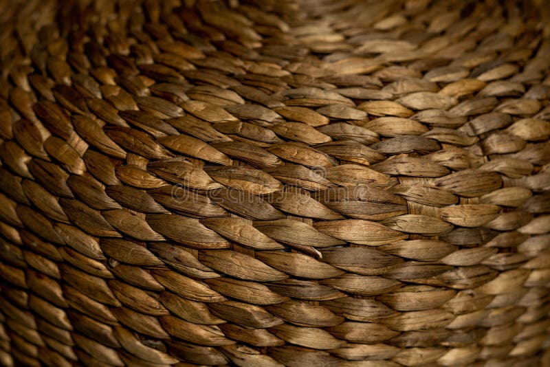 Background of Basket Surface. Pattern Background. Wicker Straw Basket ...