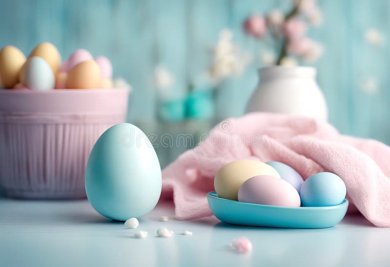 Background Bathroom Interior Pastel Inspired Pink Home Spring Easter ...
