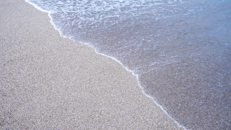 Beach Background with White Sand and Nice, Little Waves All Day Long ...