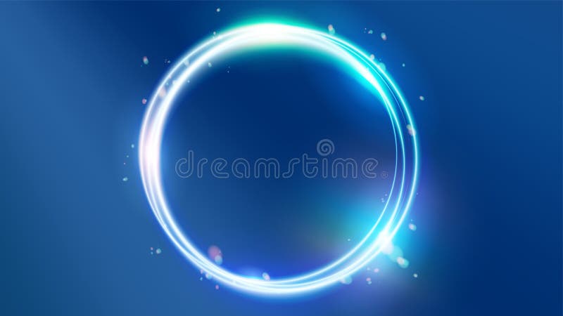 Background with Beautiful Circular Rays Stock Vector - Illustration of ...