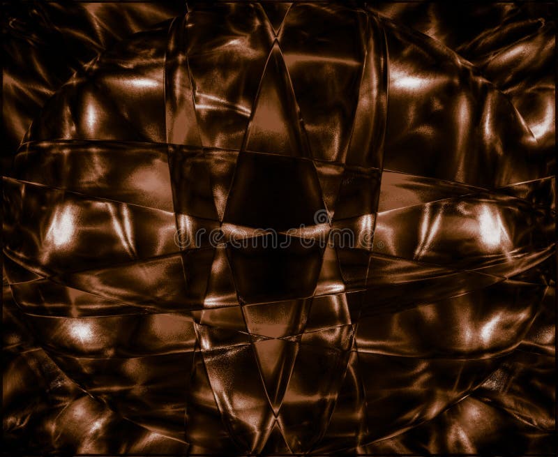 Background with Beautiful Silk Texture of Chocolate Color with Glitter ...