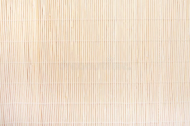 Background of Beige Bamboo Mat Stock Image - Image of closeup, stick ...