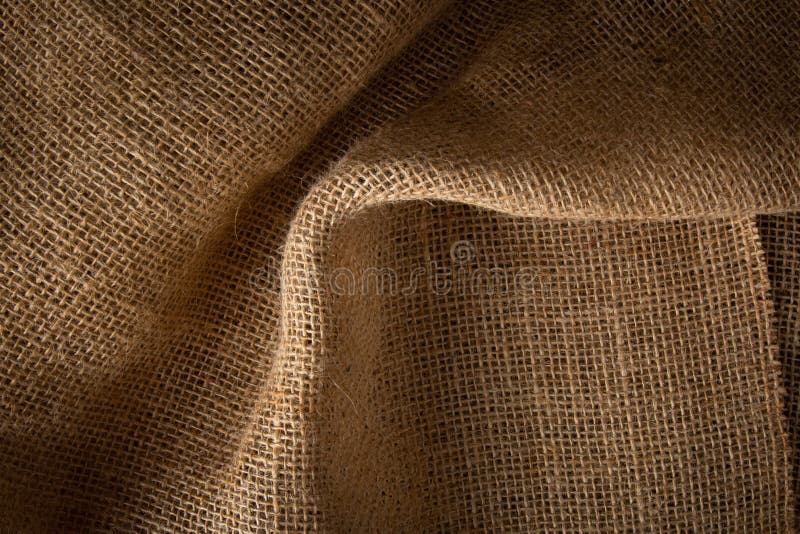 Background with Beige Jute Fiber Texture Stock Photo - Image of closeup ...