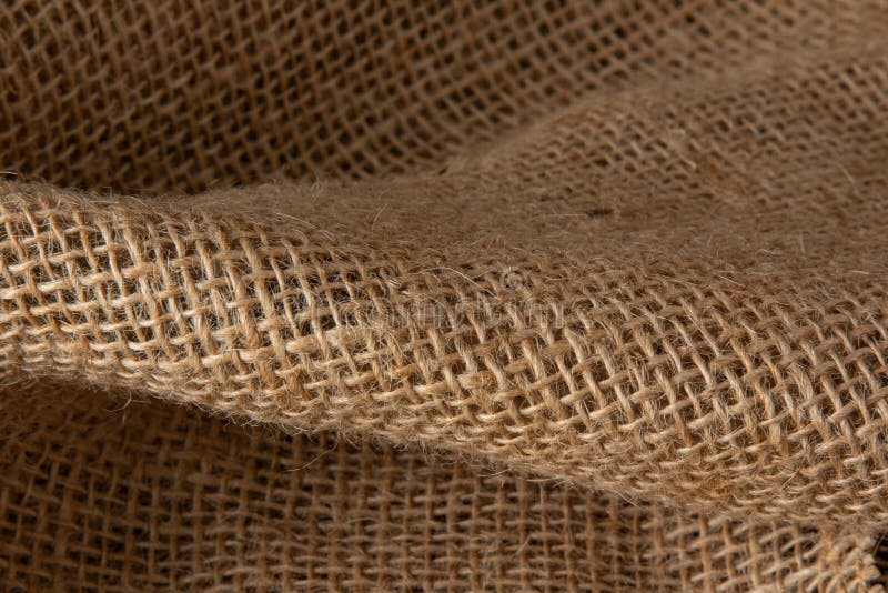 Background with Beige Jute Fiber Texture Stock Photo - Image of ...