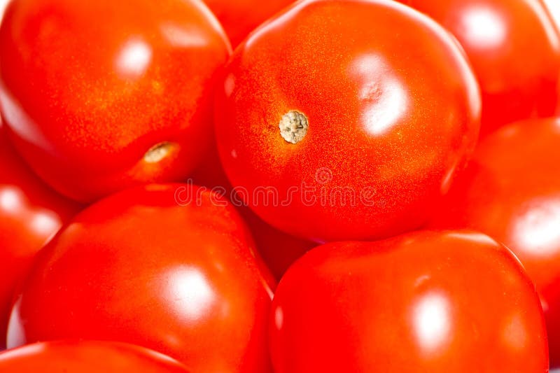 Background of Big Ripe Red Tomatoes Stock Image - Image of large ...