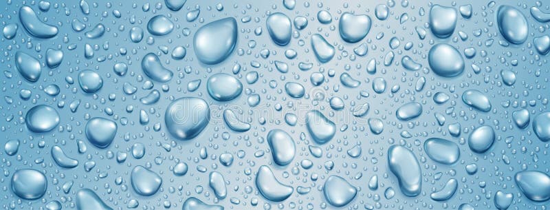 Background of water drops stock vector. Illustration of clear - 247435685