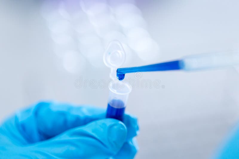 Biochemical Analysis and Chemical Analysis in Lab. Stock Image - Image ...