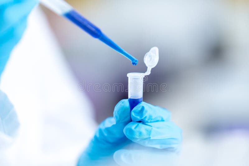 Biochemical Analysis and Chemical Analysis in Lab. Stock Photo - Image ...