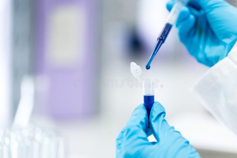 Biochemical Analysis and Chemical Analysis in Lab. Stock Image - Image ...
