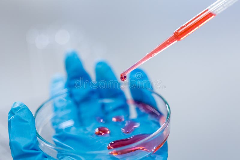 Biochemical Analysis and Chemical Analysis in Lab. Stock Photo - Image ...