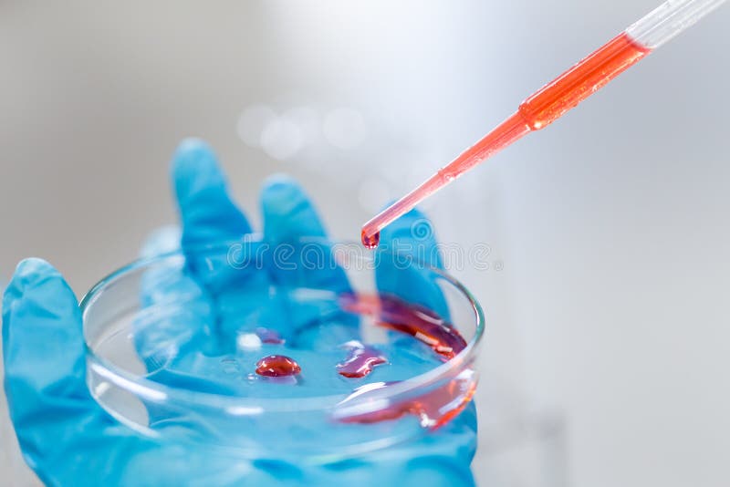 Biochemical Analysis and Chemical Analysis in Lab. Stock Image - Image ...