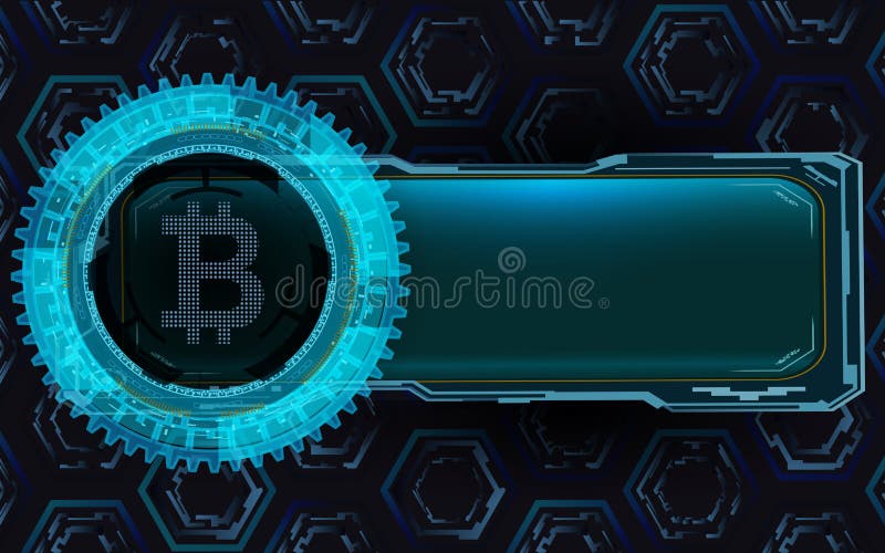 Bitcoin symbol and graph stock vector. Illustration of growth - 83967630