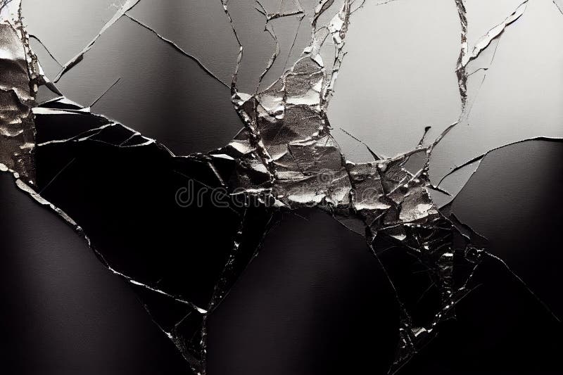 Background with Black Distressed, Cracked Concrete, Luxury Abstract ...