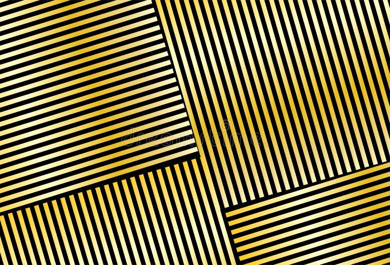 Background with Black and Gold Line. Stock Illustration - Illustration ...