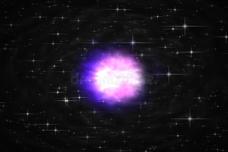 Background Black Hole Abstract Star, Space Science Stock Illustration ...