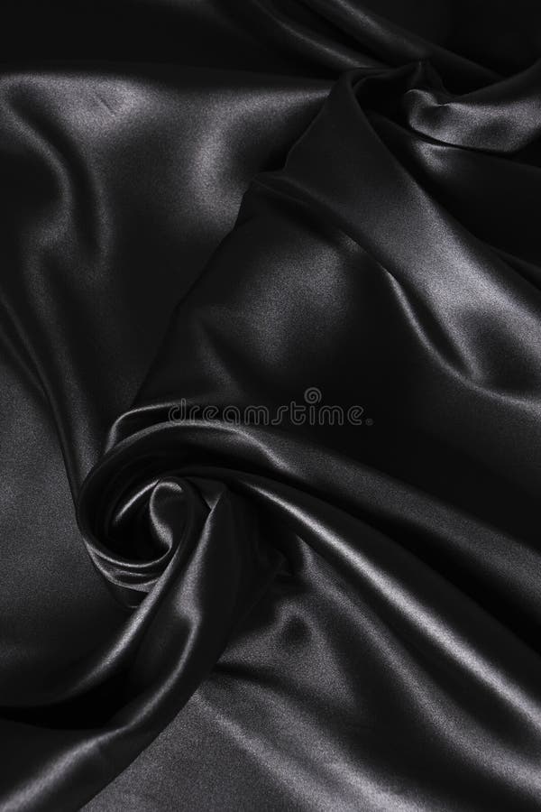Background Black Twisted Silk Fabric,abstract Texture Satin Fabric ...
