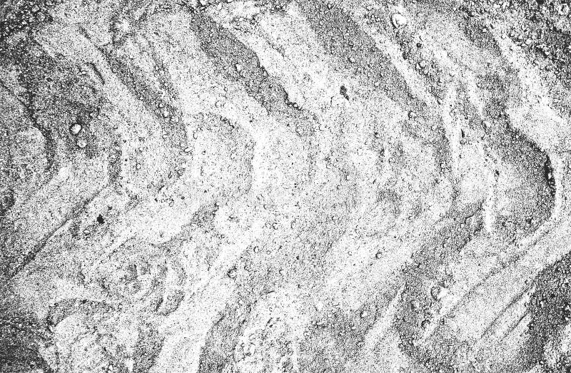 Car Tracks on Sand Textures. Background Black and White. EPS8 Vector ...