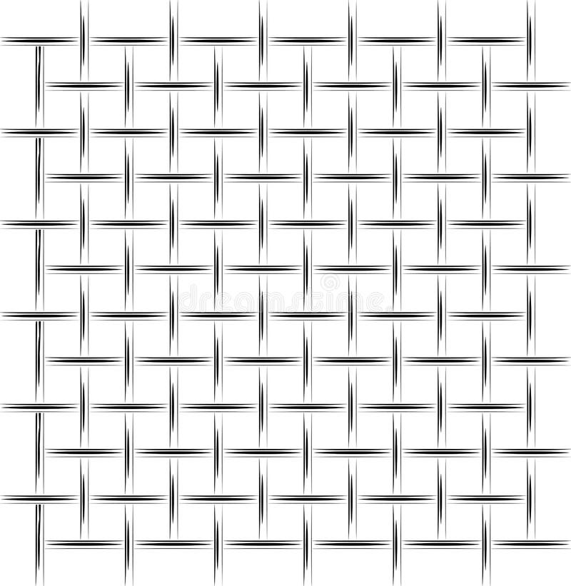 Black and White Drawing of Deciduous Tree. Black Silhouette on a White ...