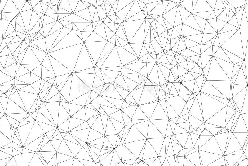 Background Black and White Polygon. Stock Vector - Illustration of ... Background Black and White Polygon. Stock Vector - Illustration of ...