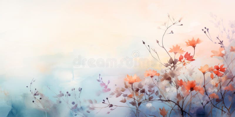 Background with a Blend of Warm and Cool Tones, Representing the ...