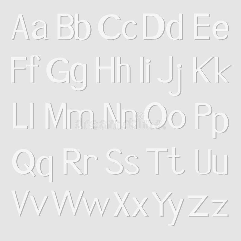 Background with Block Letters of the English Alphabet. Stock Vector ...