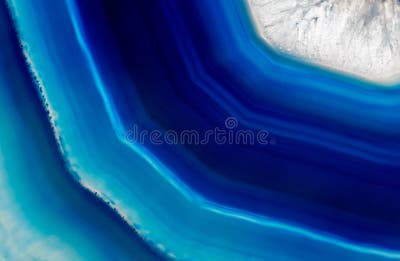 The Background of Blue Agate Crystal Stock Image - Image of agate ...