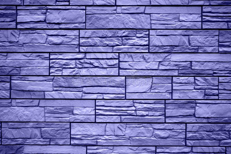 Background of Blue Bricks. Wall of Blue Bricks. the Texture of the Wall ...
