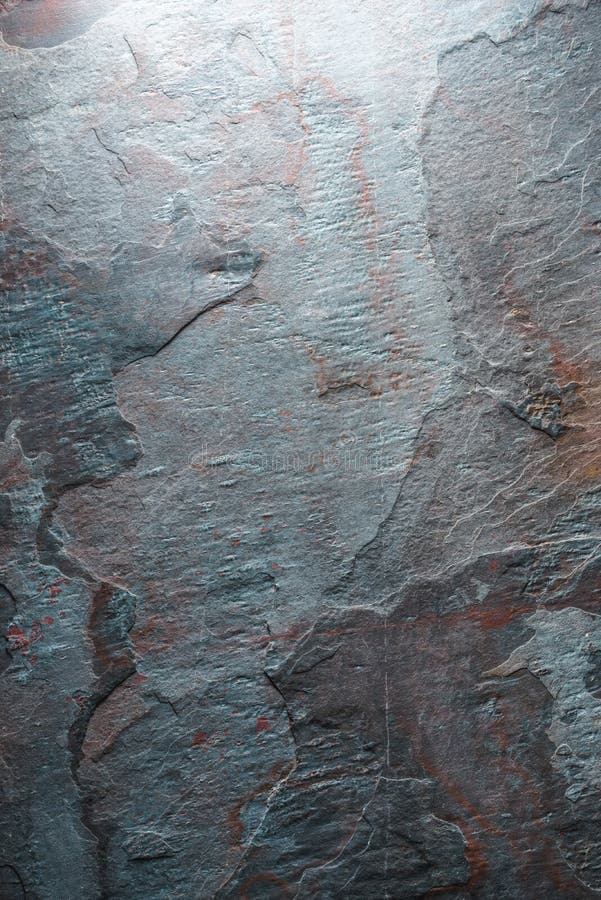 Background of Blue with Brown Colored Stone Texture Stock Image - Image ...