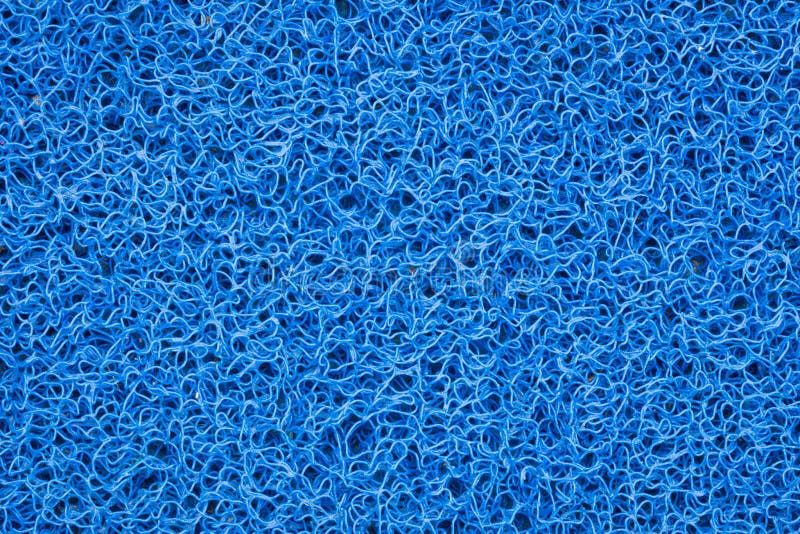 Background of Blue Carpet or Foot Scraper or Door Mat Texture Stock ...