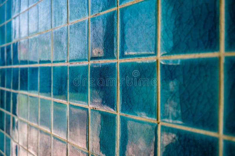 Background of Blue Ceramic Tile Stock Image - Image of luxury, backdrop ...